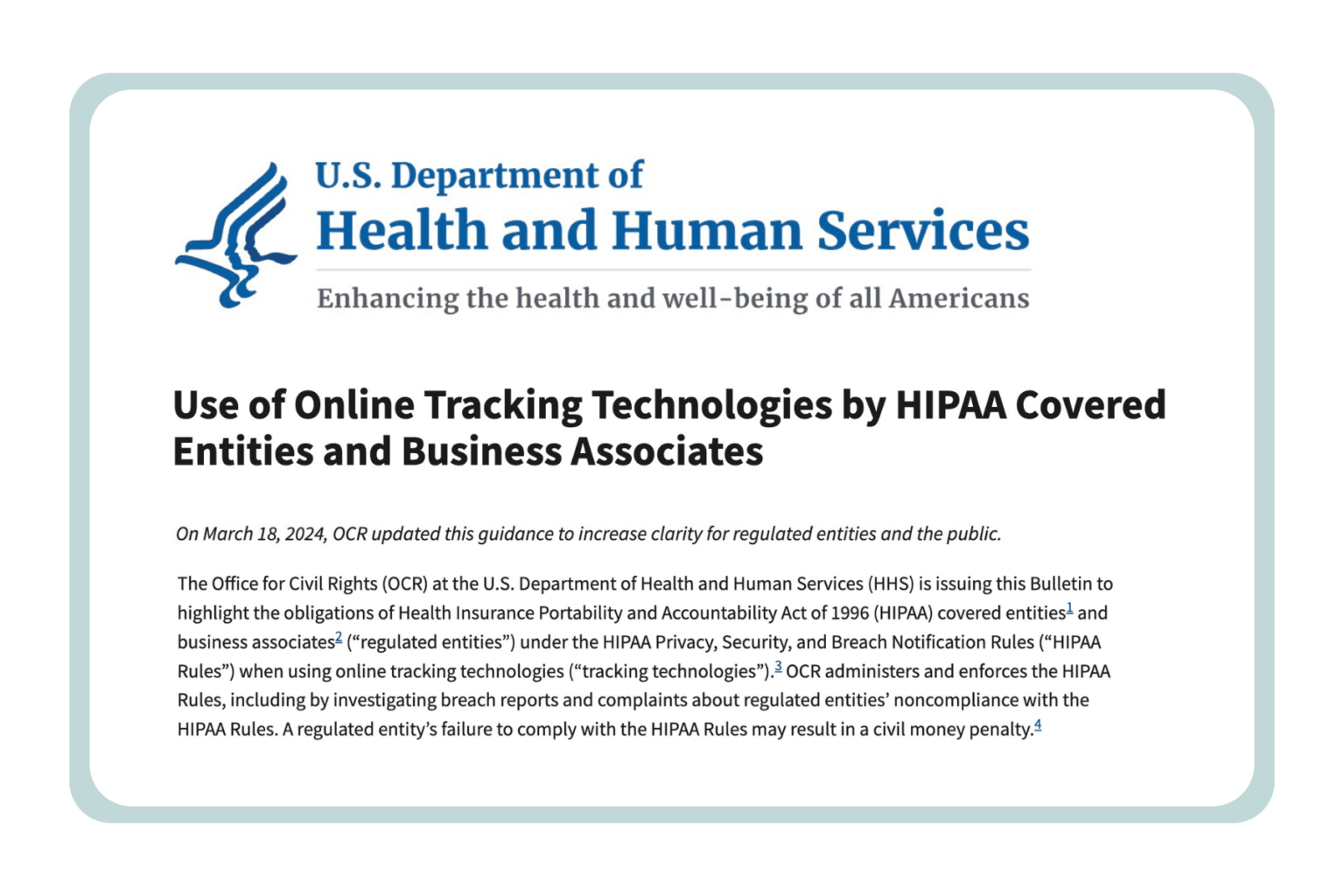 Clarity for HIPAA Compliance | Wheelhouse DMG